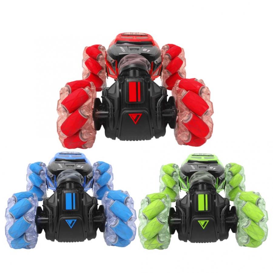 2.4G 1:16 Gesture Sensor RC 4Wheel Stunt Car Toy Electric Watch Remote ...