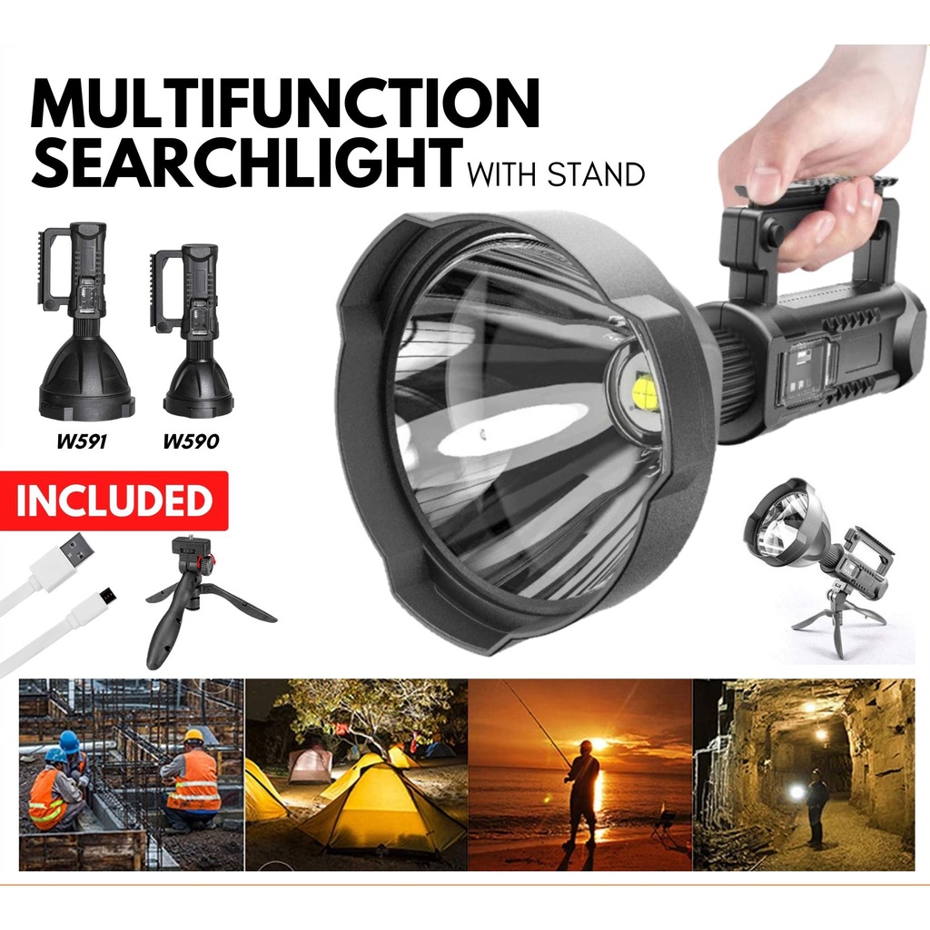 Multifunction Outdoor Floodlight USB Rechargeable Powerful Led ...