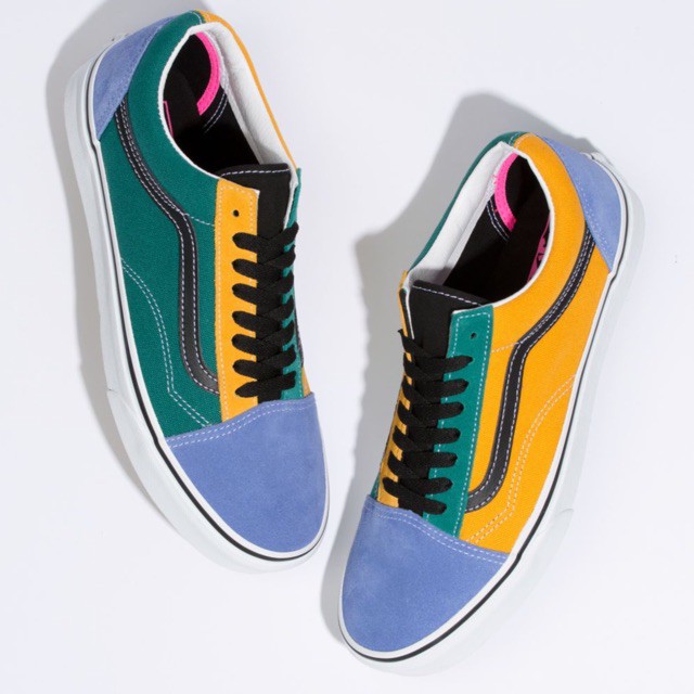 VANS OLD SKOOL COMFYCUSH SUEDE AND TEXTILE CADMIUM YELLOW GOLDEN HAZE ...