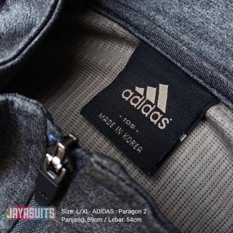 เสื้อแจ็กเก็ต Adidas Original Paragon Tracktop Charcoal Ash ...