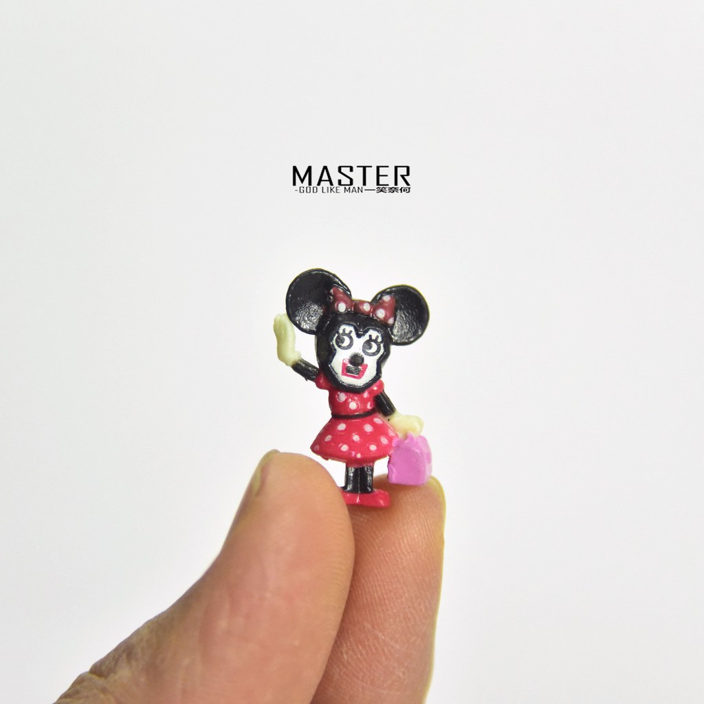 Genuine Bulk Goods Mickey Minnie Donald Duck Mini Model Doll Diy