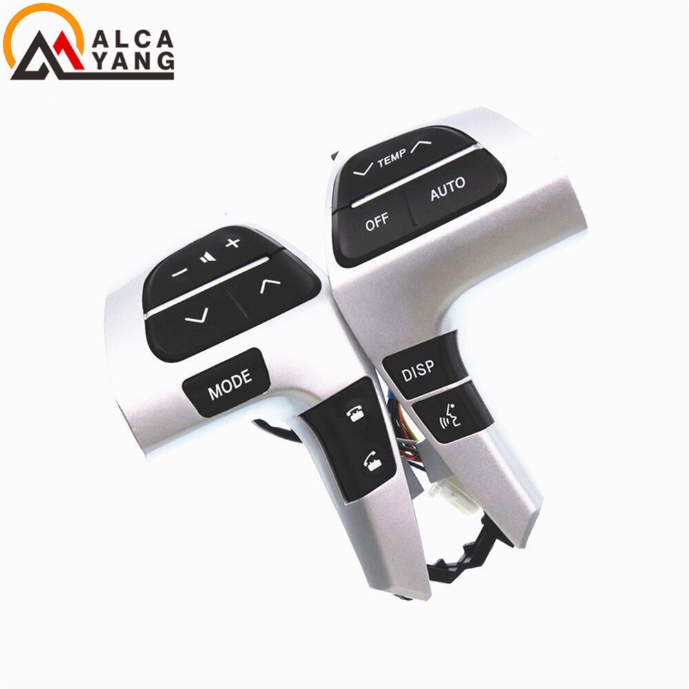 ปุ่มควบคุมเสียงบลูทูธสําหรับ Toyota Highlander 84250-0E120 84250-0E220 ...