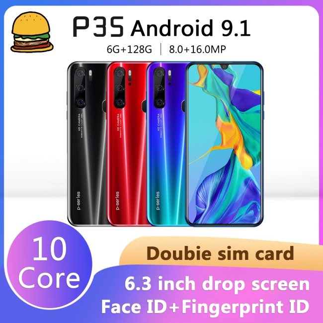 P35 PRO Android สมาร์ทโฟนหน้าจอมือถือ 6 g + 128g - rawing.th - ThaiPick