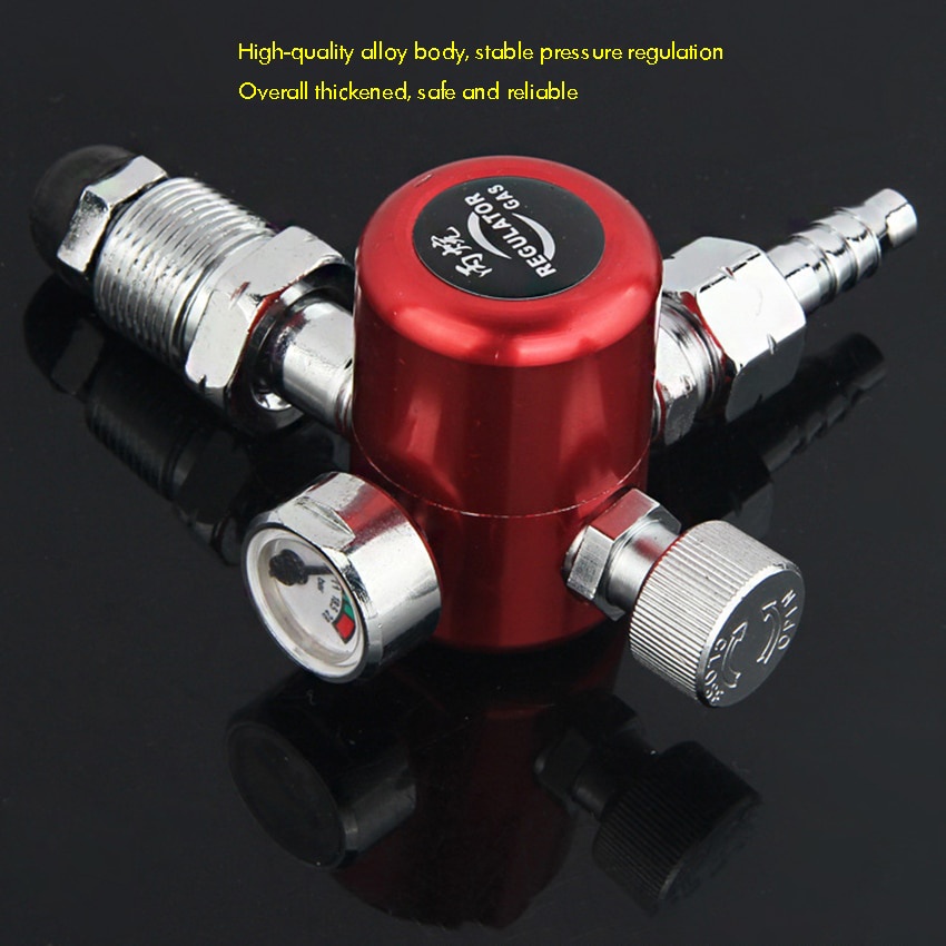 Gas Pressure Reducer Regulator Flow Meter Oxygen/ Acetylene/ Propane ...