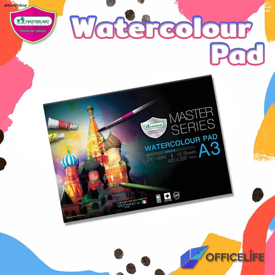 ในสต็อกส่งจากกรุงเทพฯสมุดวาดภาพระบายน้ำแบบแพด master art (Master Series ...