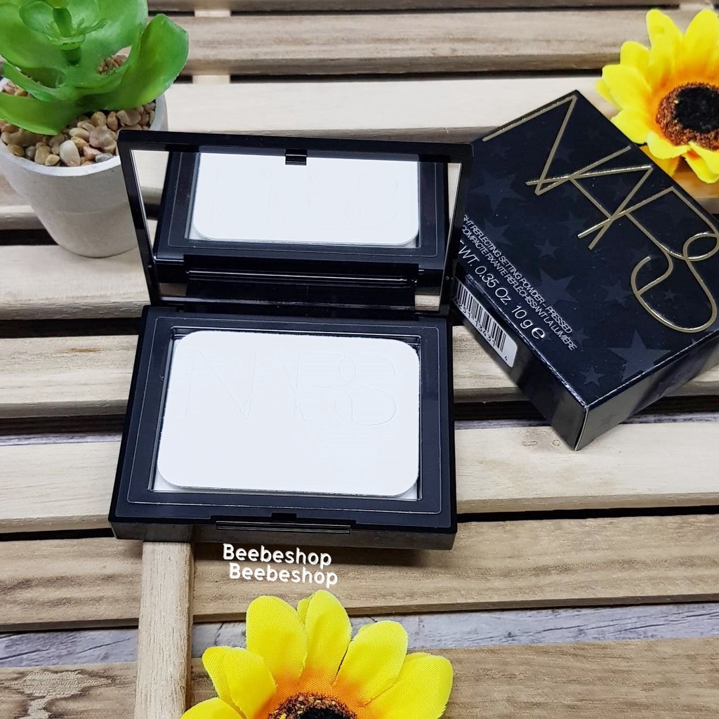 NARS light reflecting setting powder pressed 10g Translucent Crystal แป้งอัดแข็ง ให้เมคอัพติดทน ...