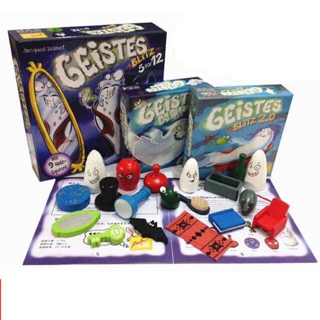 Geistes Blitz Board Game เกมจับผี 5 ชิ้น 9 ชิ้น งานจีน | Shopee Thailand