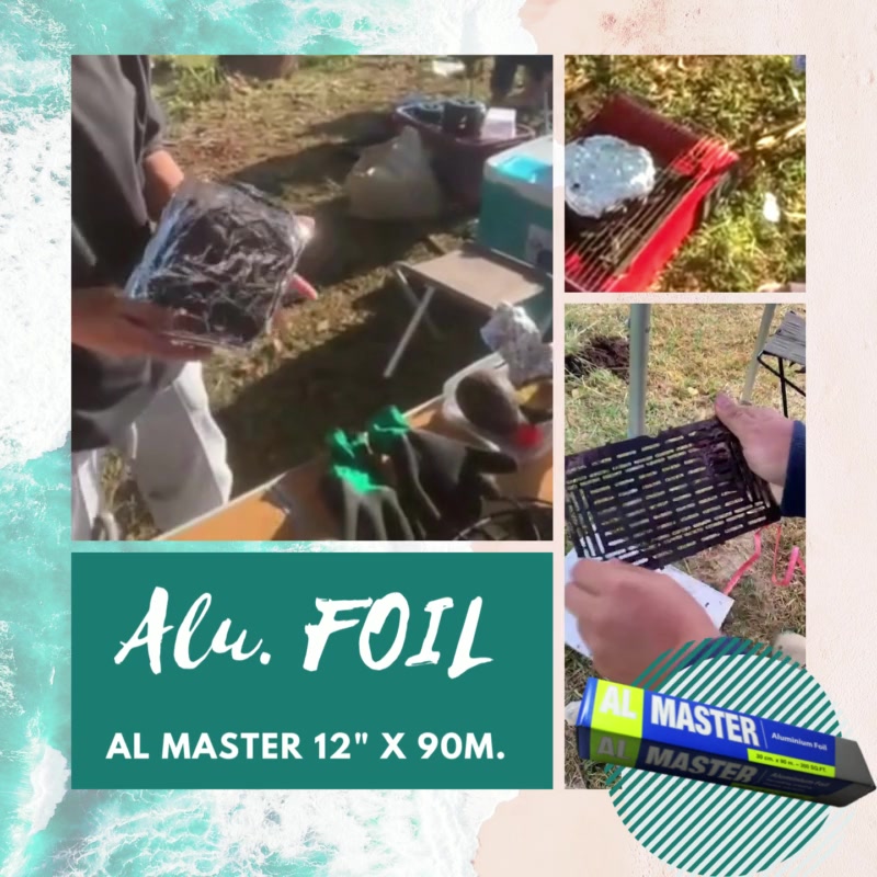 ฟอยล์ห่ออาหาร - AL MASTER , ร้านค้าออนไลน์ | Shopee Thailand