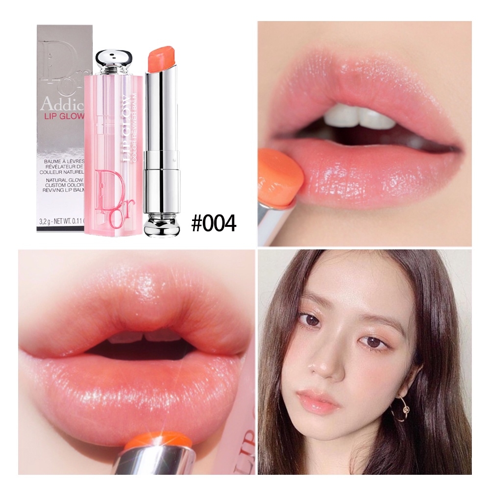 ลิปสติก Dior Addict Lip Glow 001 004 ลิปโกลว์ดิออร์ ลิปบาล์ม ฟรีกล่อง ...