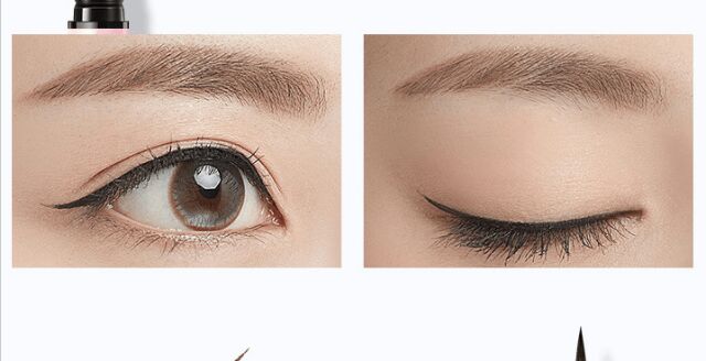 ใหม่ MAYCREATE อายไลเนอร์ (แพคเกจสีดำและสีชม) เขียนง่าย กันน้้ำ สวย ...