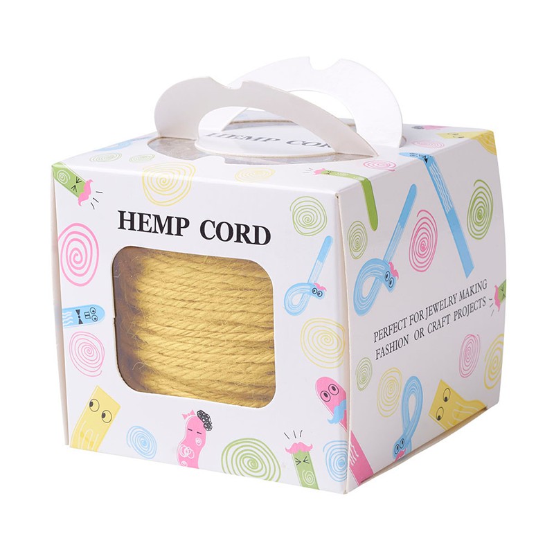 Ready Stock 1Roll Colored Hemp Cord Hemp String Hemp Twine for Jewelry ...