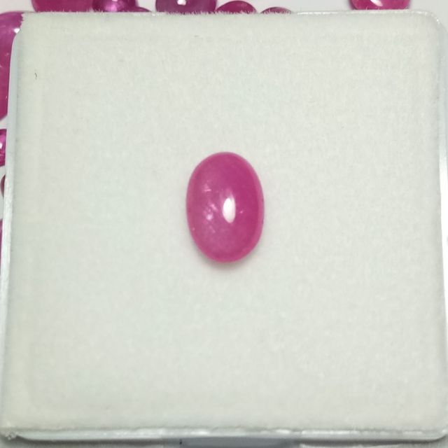 ทับทิม Ruby Oval.Cut. - onesatang - ThaiPick