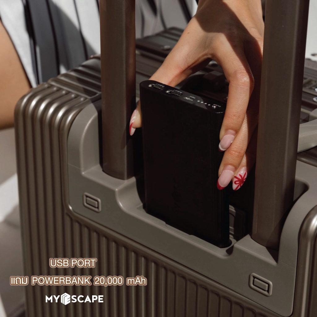 พร้อมส่ง ️ กระเป๋าเดินทางล้อลาก MY ESCAPE Bags Luggage รุ่น Functional ...