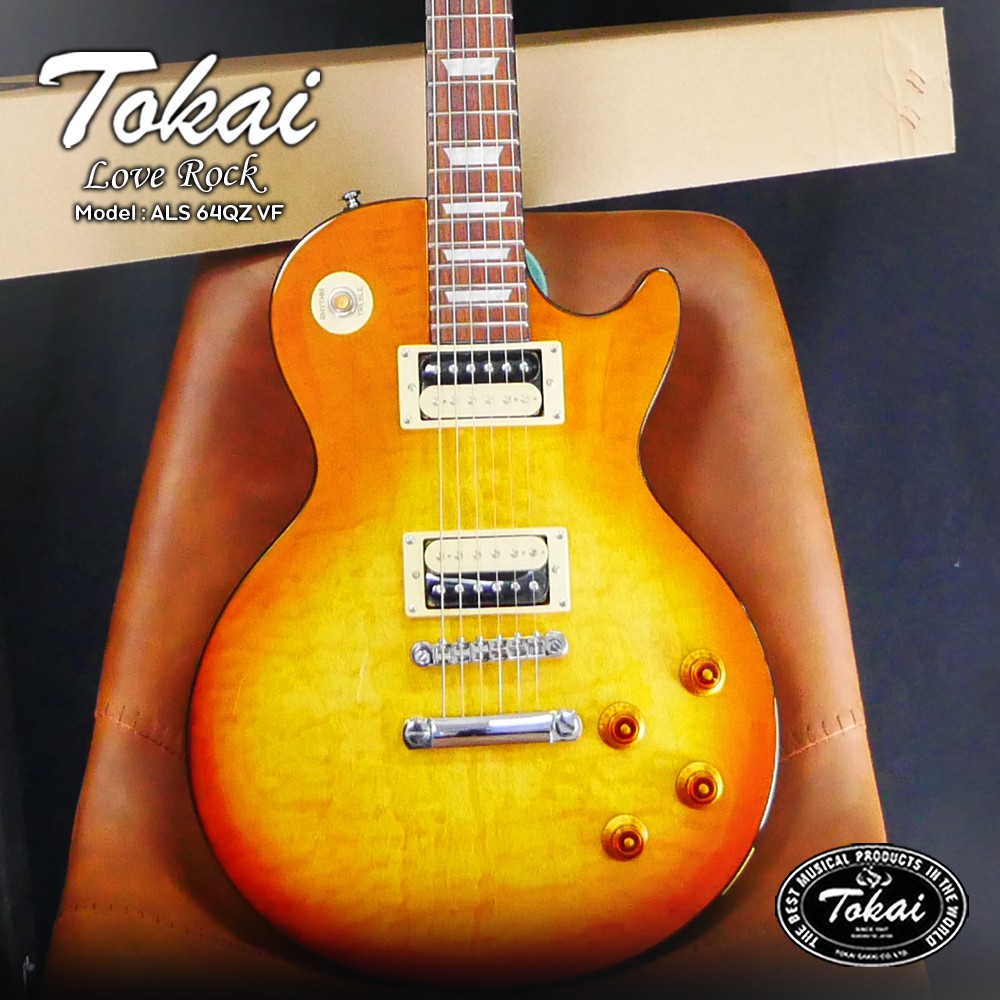 Tokai กีตาร์ไฟฟ้า Electric Guitar รุ่น ALS64QZ(F)VF - musicplant - ThaiPick