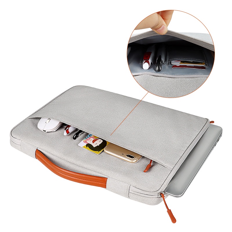 Portable Waterproof Laptop Case Notebook Sleeve 13.3 14 15 15.6 inch ...
