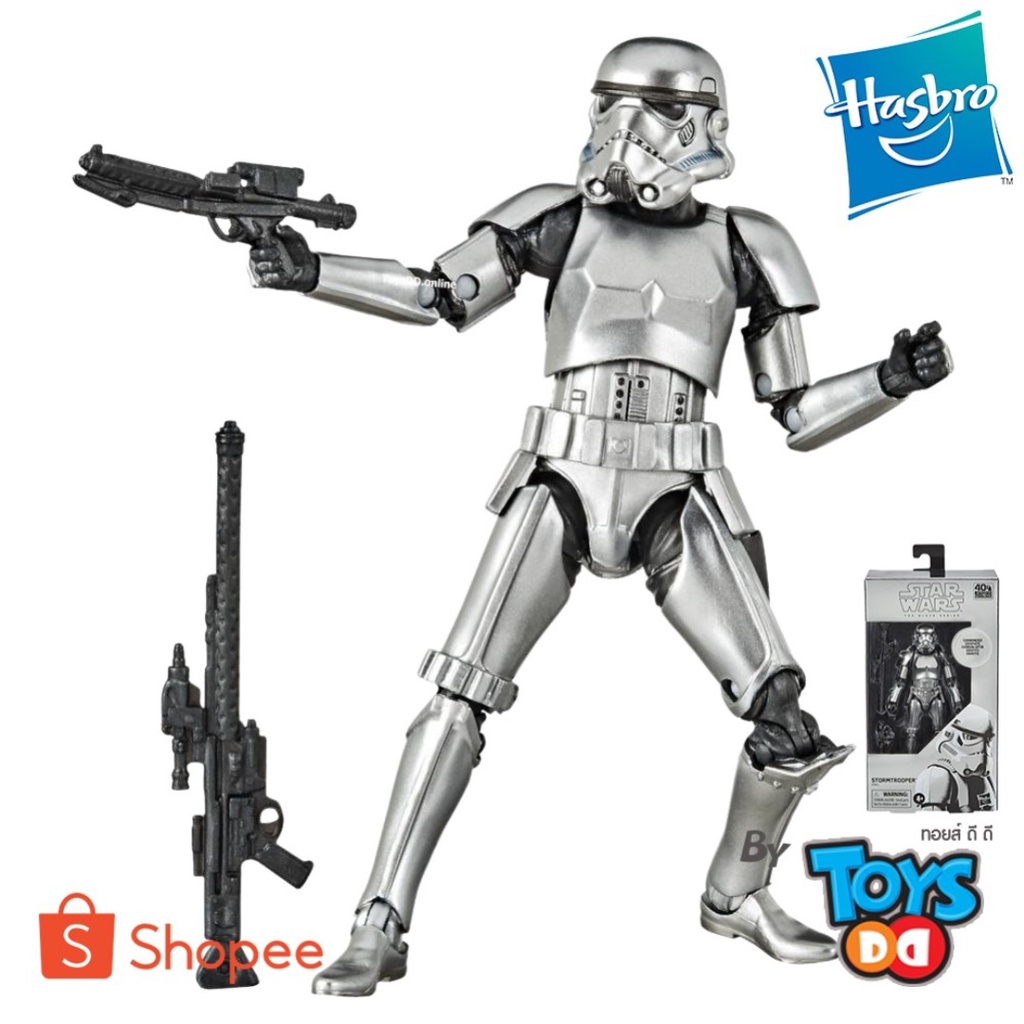 Hasbro Star Wars The Black Series Stormtrooper Carbonized - toydd88 ...