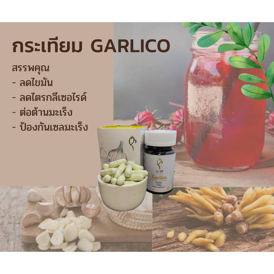 กาลิโค่ Garlico สรรพคุณ ลดไตรกลีเซอไรด์ ไขมันน้อยลง เผาพลาญดีขึ้น ลด ...