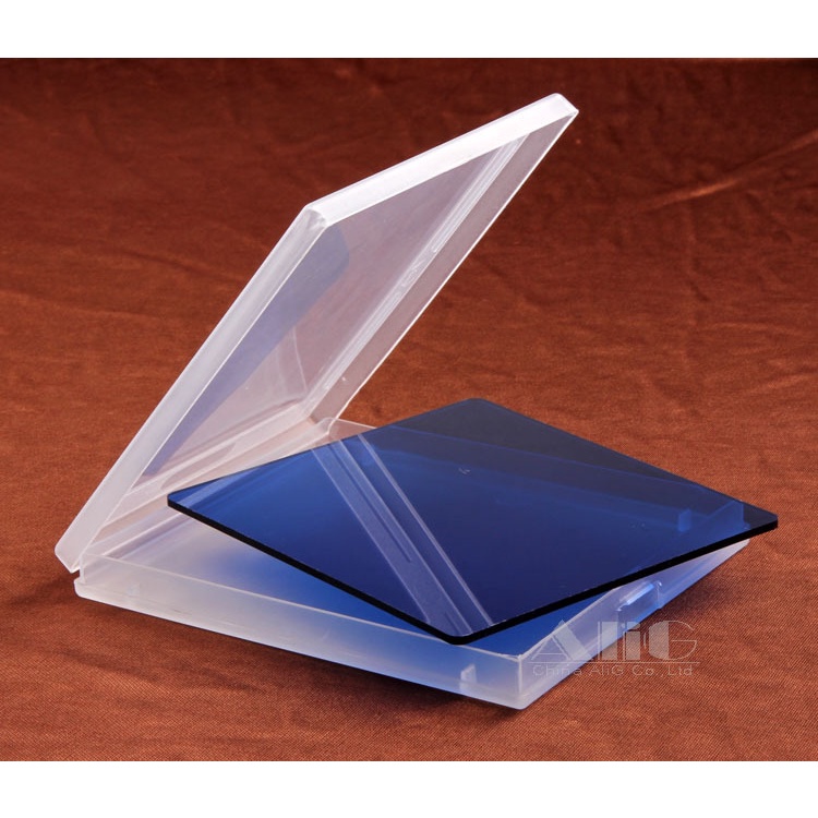 10 Pieces Camera Lens Filter Storage Box Translucent Bag Case (100x84mm ...