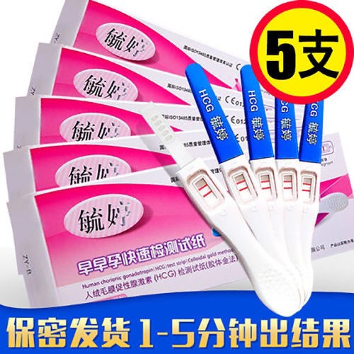 5 Yuting Pregnancy Test Sticks Pregnancy Test Paper Pregnancy Test ...