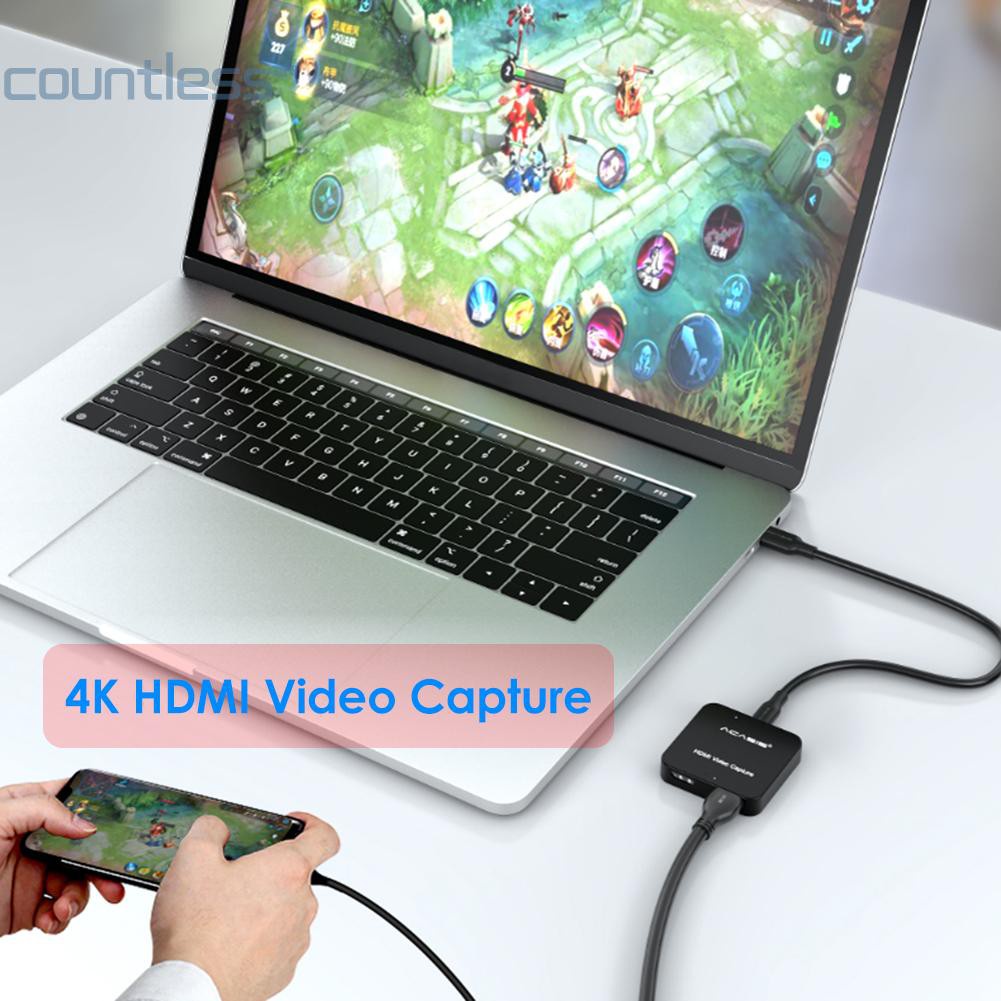 HDMI to Type C Video Capture Card Live Streaming 4K 1080P Recorder ...