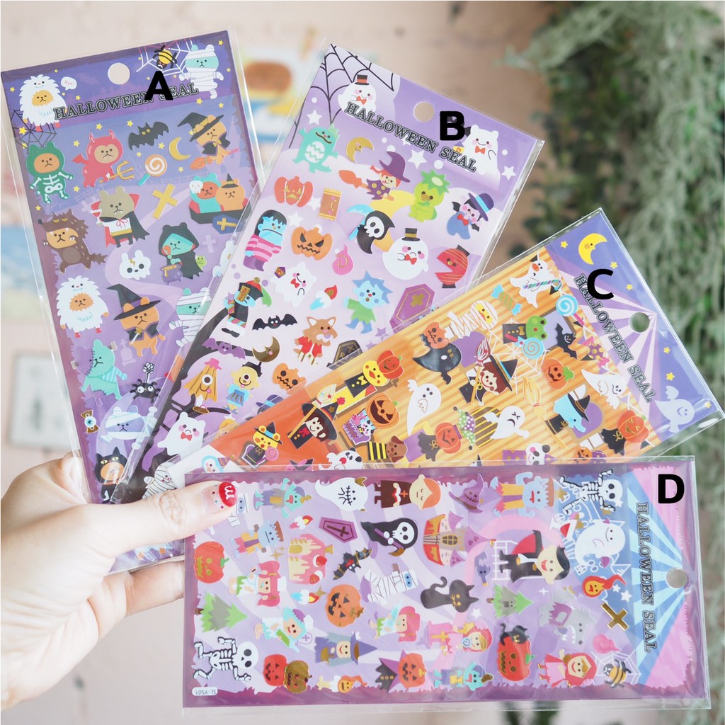 สติกเกอร์ imported sticker set สัตว์ขอบทอง - nukoyshop.shop - ThaiPick