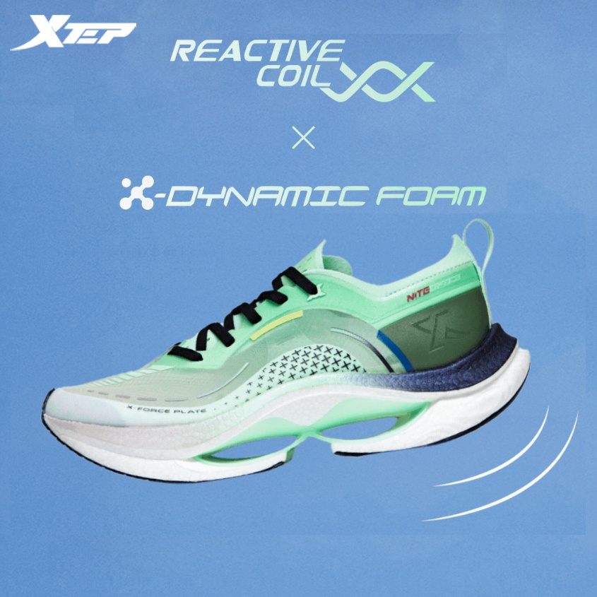 Xtep Reactive Coil Pro รองเท้าวิ่ง มาราธอน กันลื่น สําหรับผู้ชาย - xtep ...