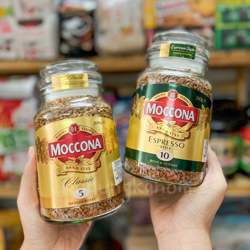 Moccona Espresso มอคโคน่า เอสเปรสโซ่ กาแฟสำเร็จรูป 120 กรัม ( 5 ถุง ...