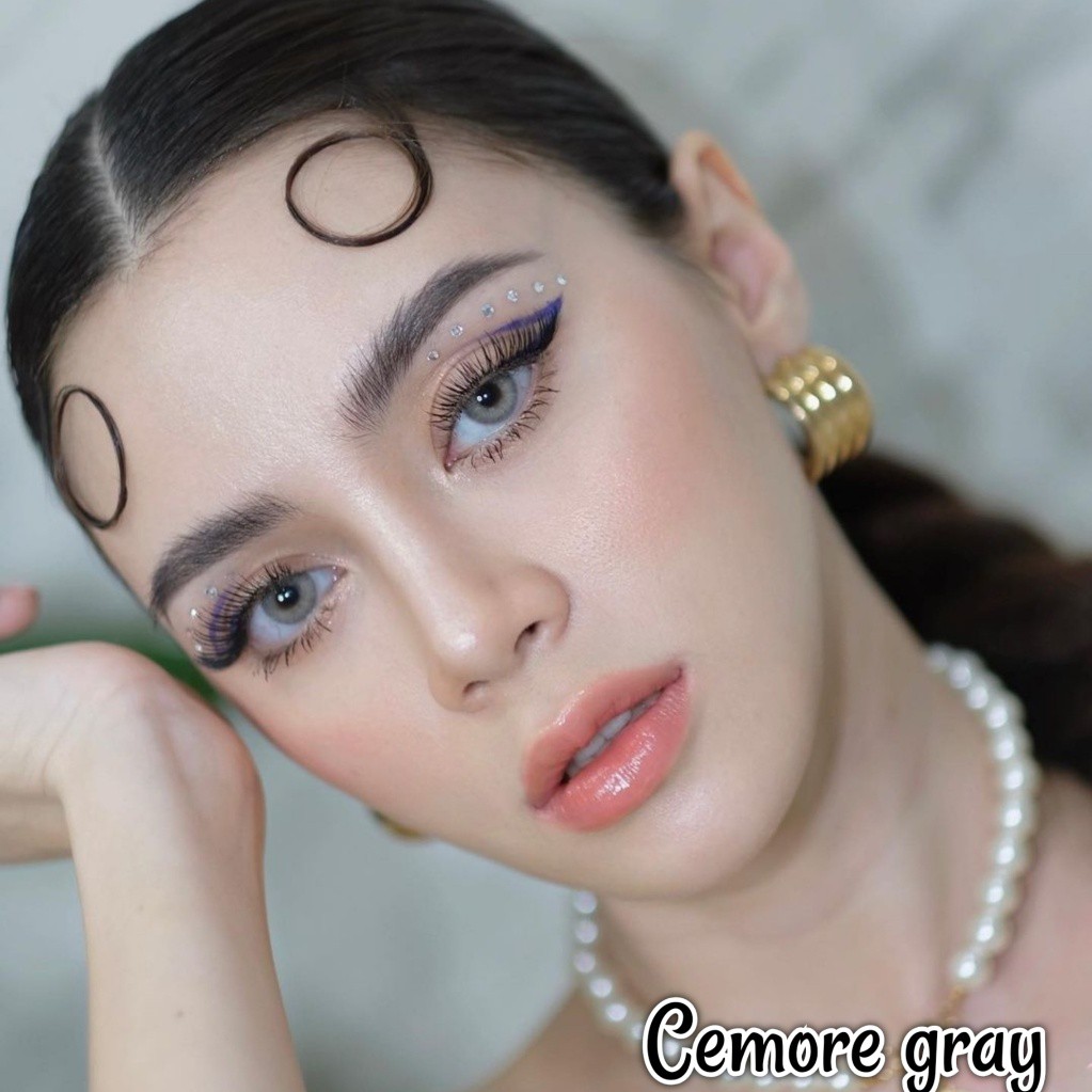 คอนแทคเลนส์ ขนาดมินิGrayMini Cemore (Kitty kawaii) - bigeyebybellies - ThaiPick