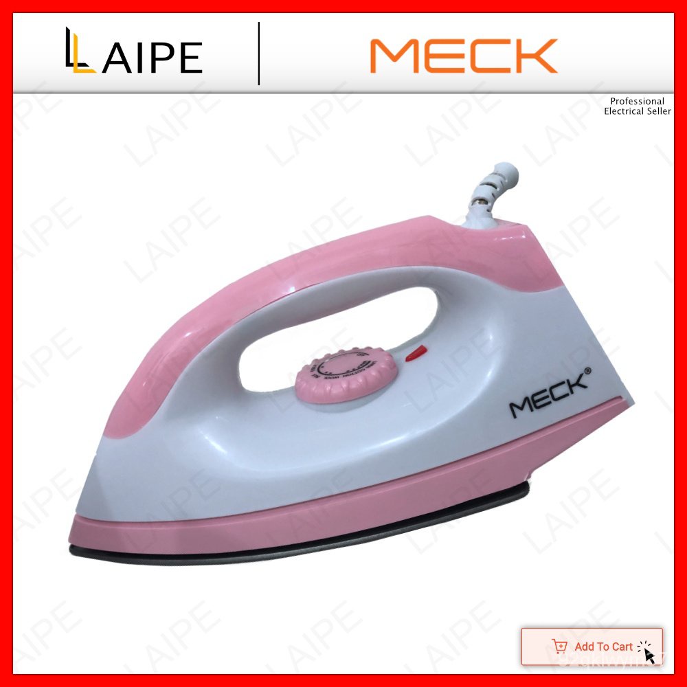 Meck Dry Iron Non-Stick Soleplate 1200W เหล็ก Seterika LAIPE b7BI ...