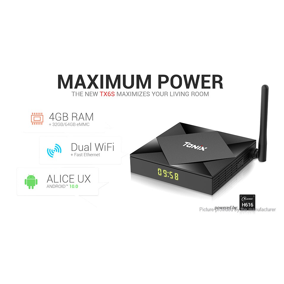 TX6S CPU H616 Ram4 Rom32 WIFI 5G Bluetooth Android10 (จัดโปรสินค้าใหม่ ...