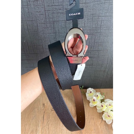 แท้ Coach 91305 Men Large Signature belt ส่งฟรีค่ะ - kipcoloshop - ThaiPick
