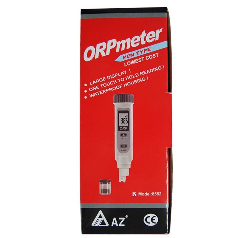 AZ8552 Pocket ORP Meter 999mV Redox Monitor Ionizer Dissolved Oxygen ...