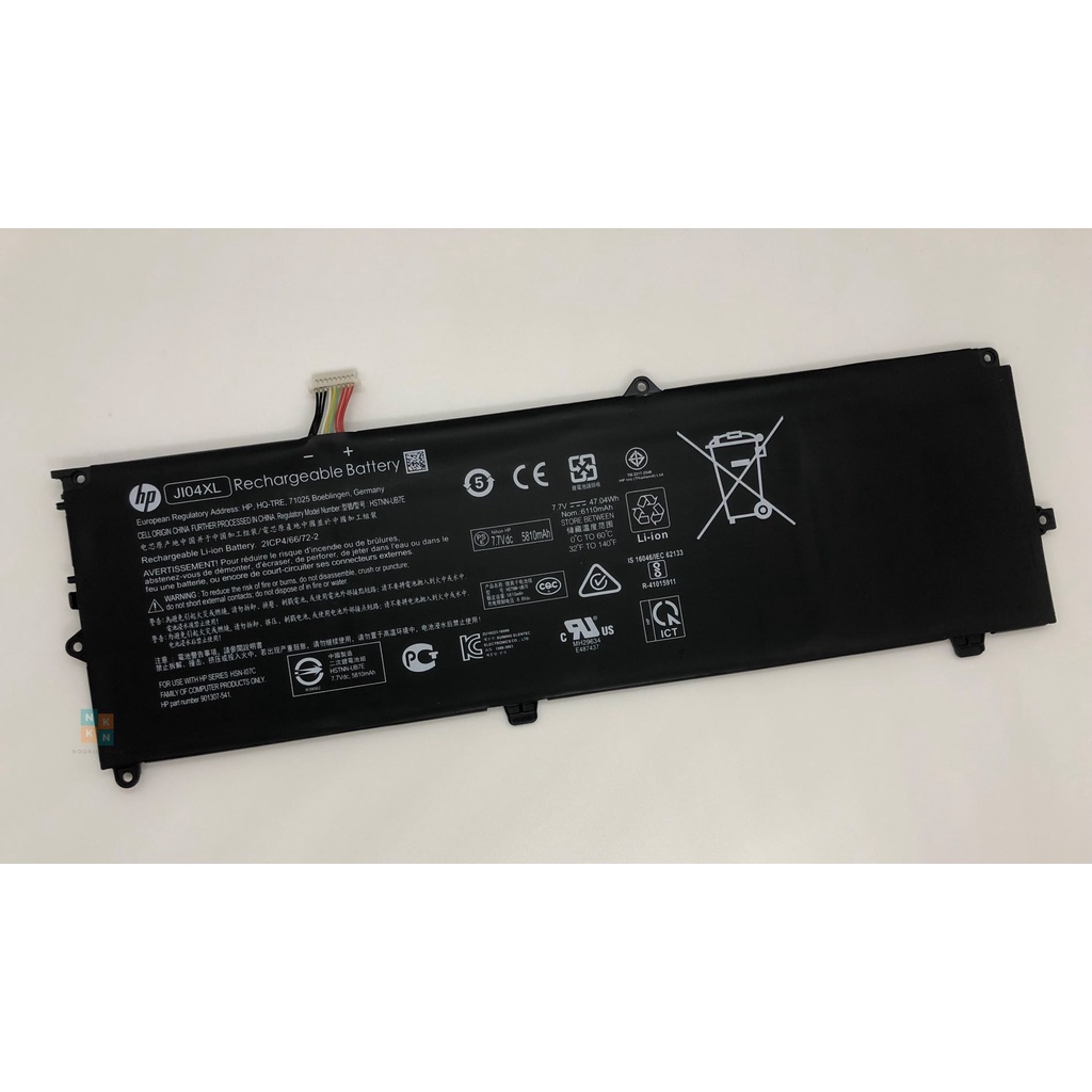 HP แบตเตอรี่ JI04XL ของแท้ (สำหรับ Elite X2 1012 G2 Series Ji04XL) HP ...