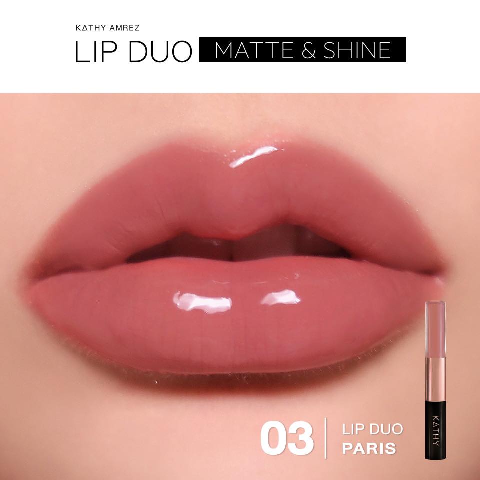 KATHY AMREZ LIP DUO MATTE SHINE - plozy - ThaiPick