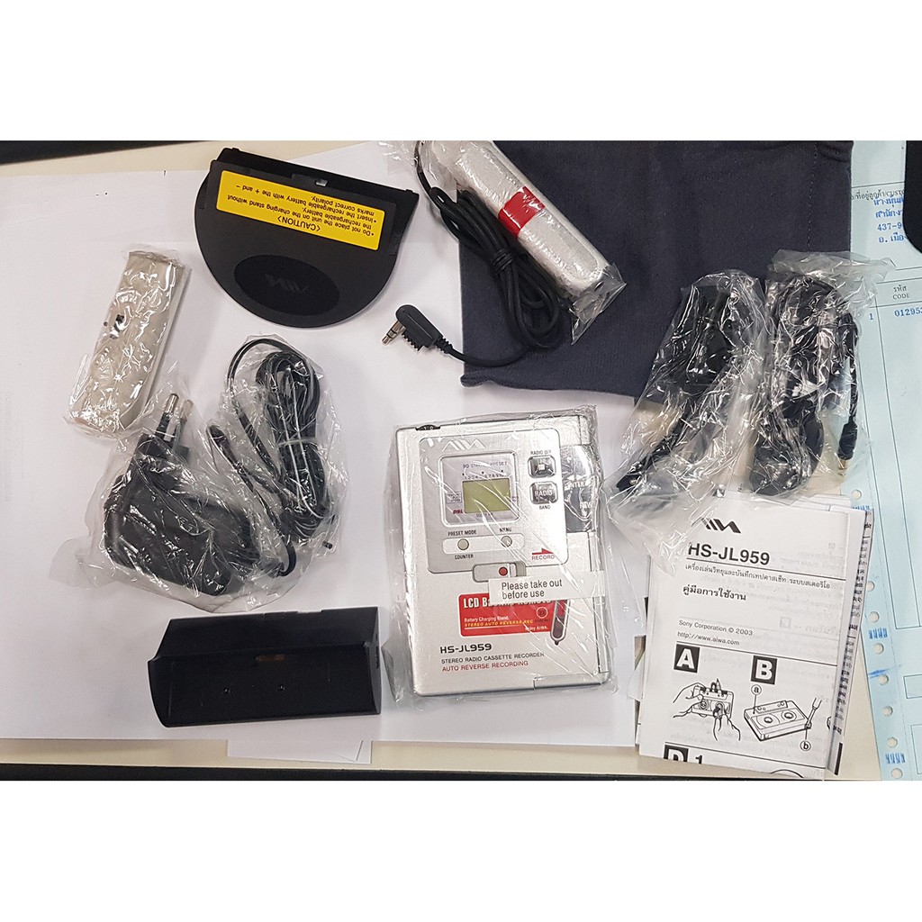 เครื่องเล่นเทป AIWA รุ่น HS-JL959 ของใหม่ - lollap - ThaiPick