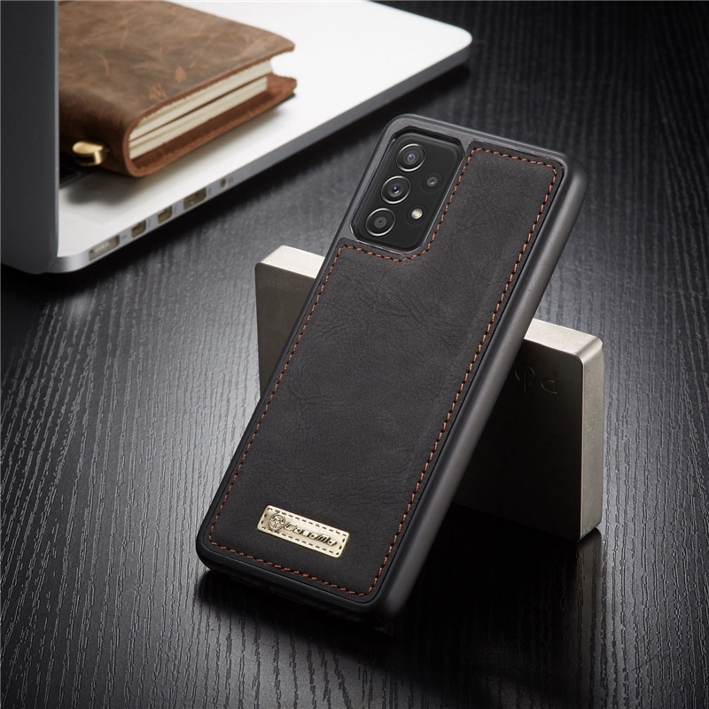 Luxury Leather Flip Phone Case For Samsung Galaxy A72 A52 S22 S21 Ultra S20 Plus S10 S9 Note 20 ...