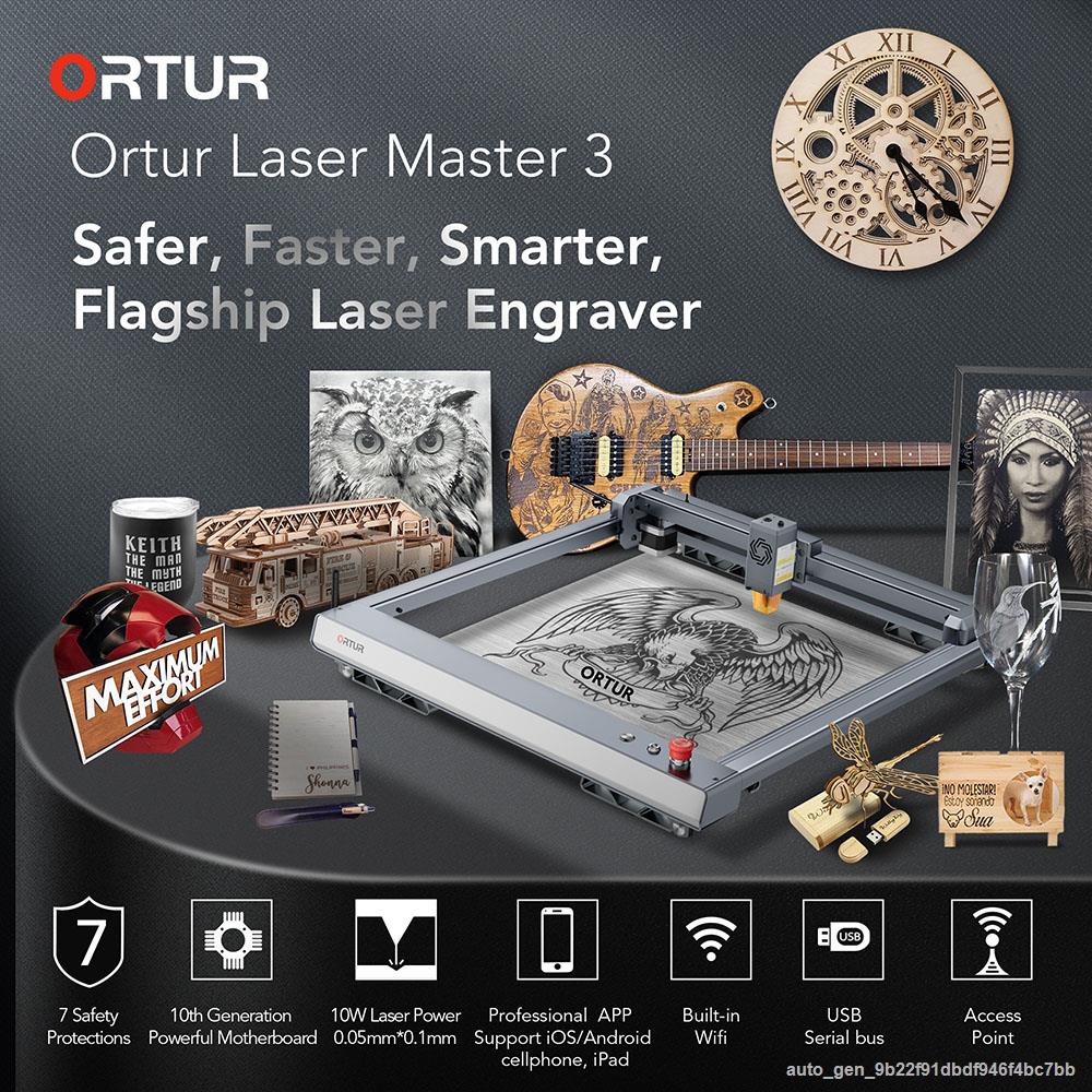 Ortur Laser Master 3 Engraver 20000MM/Min Off line Control C Engraving ...