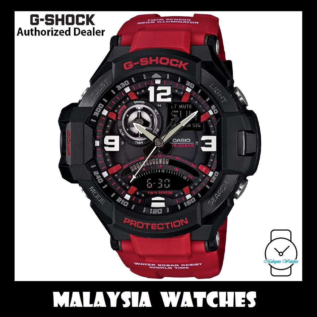 (เดิมอย่างเป็นทางการ) Casio G-Shock Gravity Master GA-1000-4B นาฬิกาแรง ...