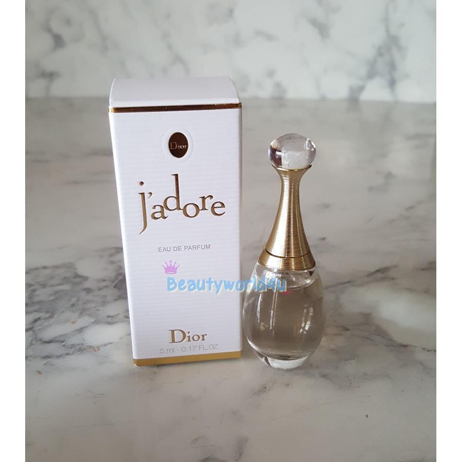 Dior J'adore EDP 5 ml. น้ำหอม ดิออร์ มินิ น้ำหอมขนาดทดลอง แบบแต้ม | Shopee Thailand