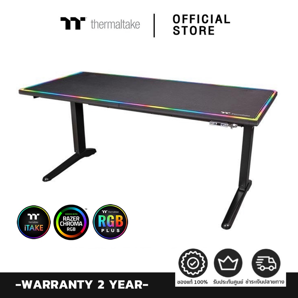 Thermaltake Level 20 BattleStation RGB Gaming Desk + ADAPTER ( GGD-LBS ...
