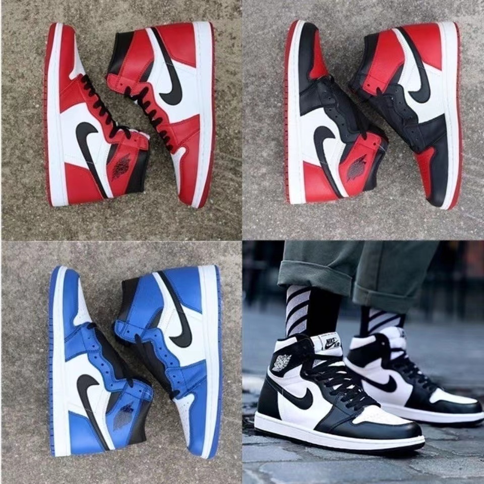 CR-81 New Air Jordan 1 kasut perempuan Men Women High Casual Sneaker ...