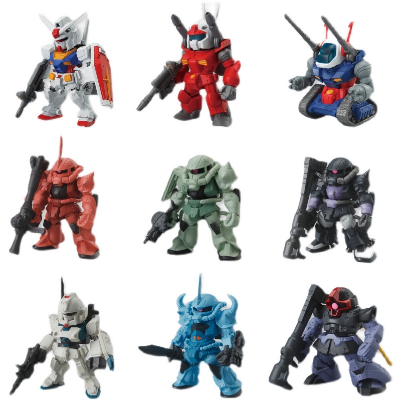 Bandai Box Egg FW Converge Yuanzu Series RX78 นักรบ Zaku Tiger Magic ...