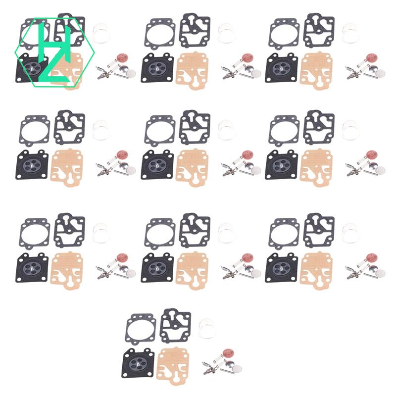 ชุดซ่อมคาร์บูเรเตอร์ 10 ชุด สําหรับเครื่องตัดหญ้า 40-5 44-5 32 34 26 ...