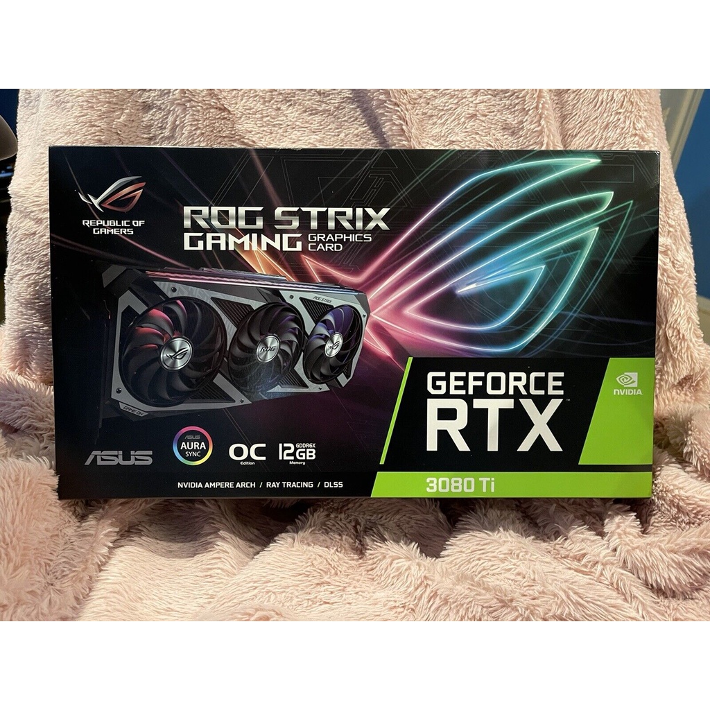 ASUS ROG Strix GeForce RTX 3080 Ti OC 12GB GDDR6X Graphics Card ...