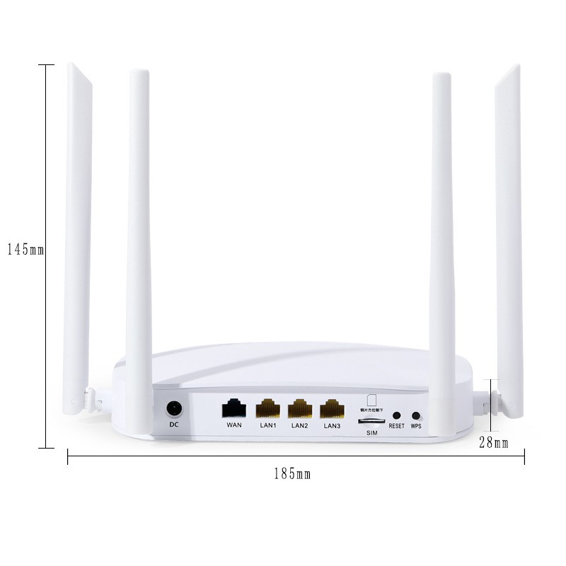 Router 4G ใส่ซิมใช้ได้เลย ไม่ต้องตั้งค่า เสียบสายแลนได้ 4G/3G WiFi 4G ...