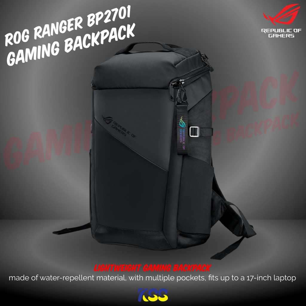 ROG Ranger BP2701 Gaming Backpack Spacious storage: 22 liter interior ...