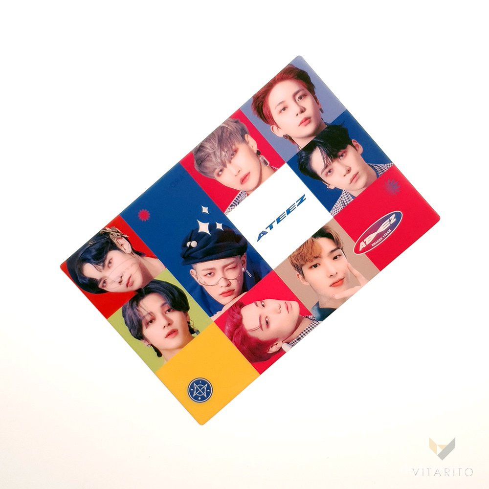 2022 ATEEZ Transparent Postcard Set 6Pcs New Version L8TM - ds4myczrxp ...