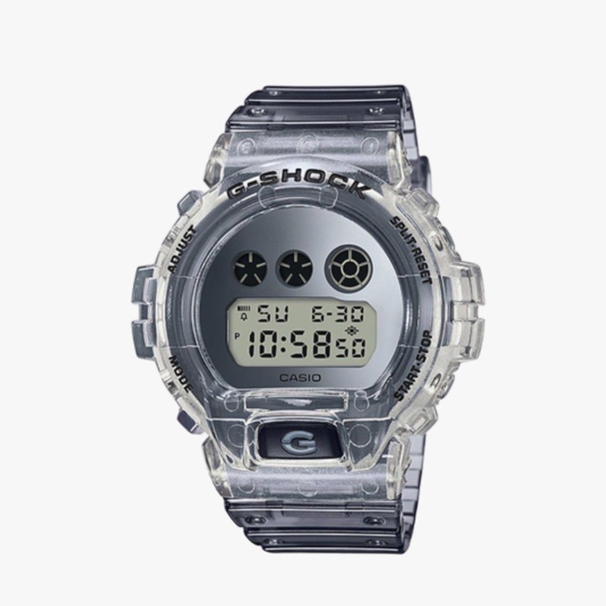 G-Shock นาฬิกาข้อมือผู้ชาย G-Shock Ciear Skeleton Silver รุ่น DW-6900SK ...