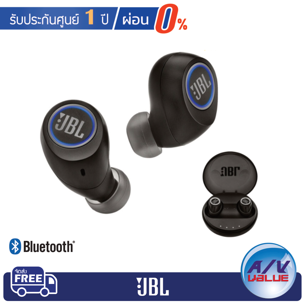 JBL Free X Bluetooth True Wireless In-Ear Headphones (Black) ** ผ่อน ...