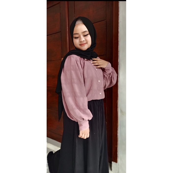 Camila TOP BUSUI เสื้อยืด บอลลูน ด้านหน้า ขนาดใหญ่พิเศษ LD 110 120 130 XXS-4XL - dene_hijab.th ...